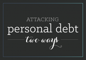 The 2 Most Effective Strategies For Paying Down Your Debt