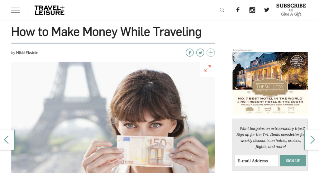 4 People Share How They Actually Earn Money While Traveling